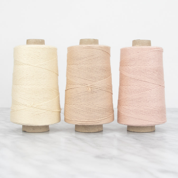 Cotton Warp Thread for Weaving Projects | Fūnem Studio
