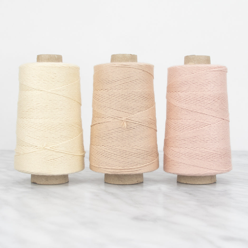 Cotton Warp Thread for Weaving Projects | Fūnem Studio
