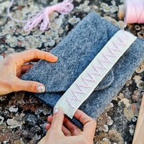 Multi-use Strips Weaving Kit - Supplies and Small WAK loom with Patter ...