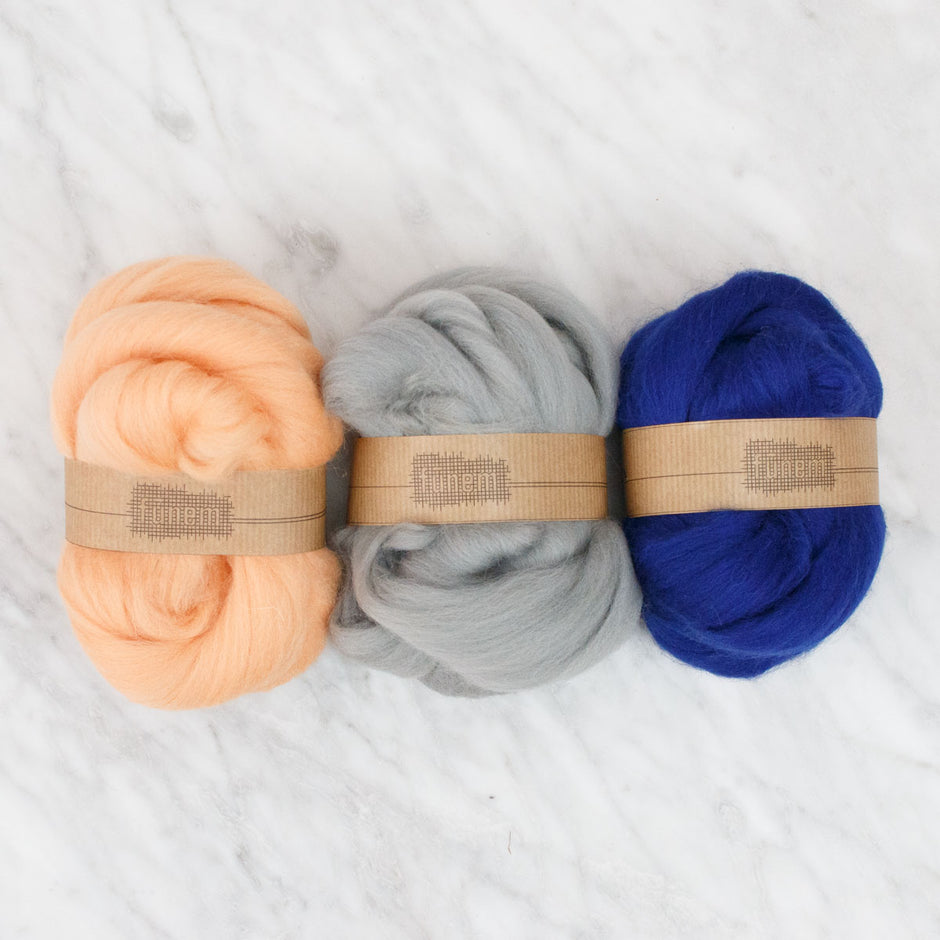 European Merino Wool Roving for Textured Creations | Fūnem Studio