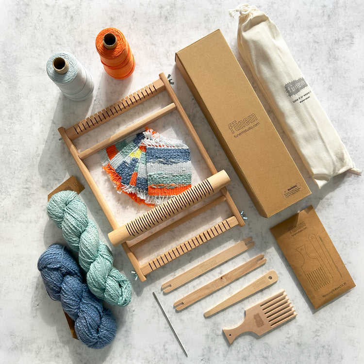 HOW TO EASILY MAKE WEAVINGS LONGER THAN THE FRAME – Fūnem Studio