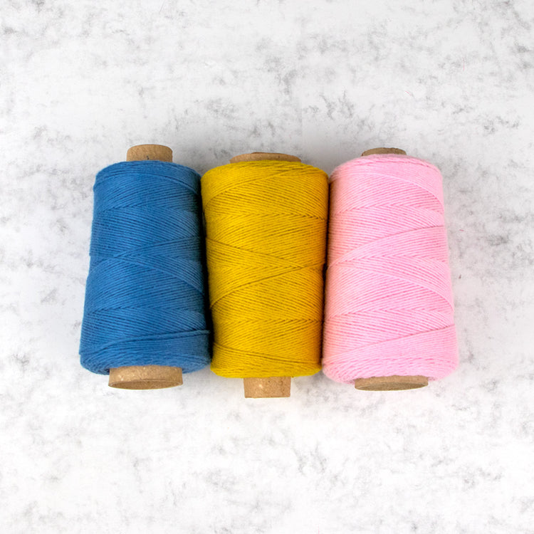 Cotton Warp Thread for Weaving Projects | Fūnem Studio