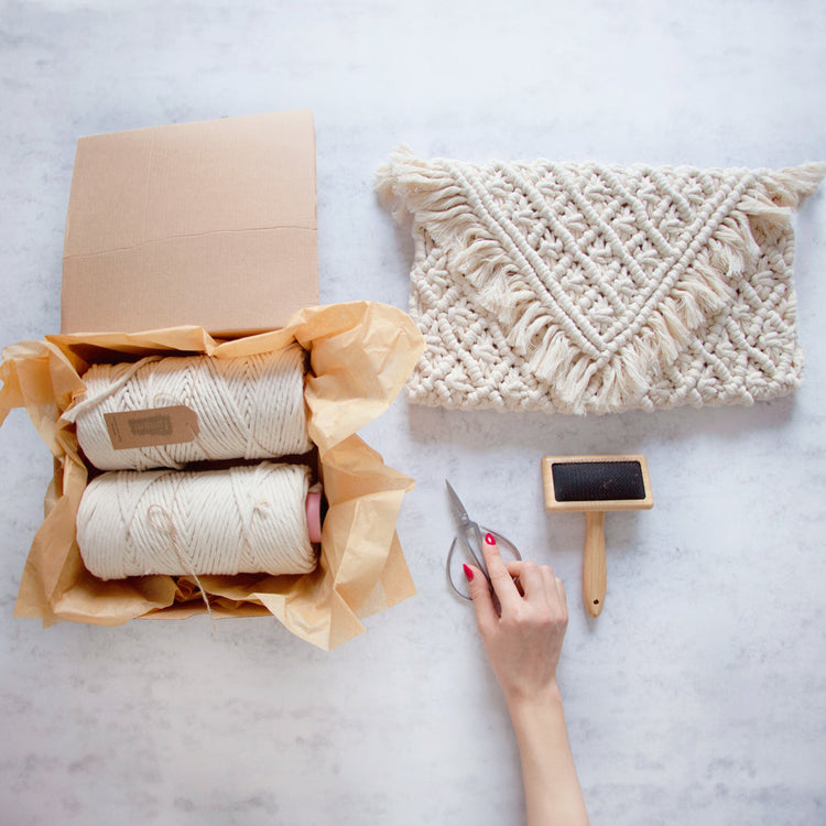 Macrame Kits with Pattern – Fūnem Studio